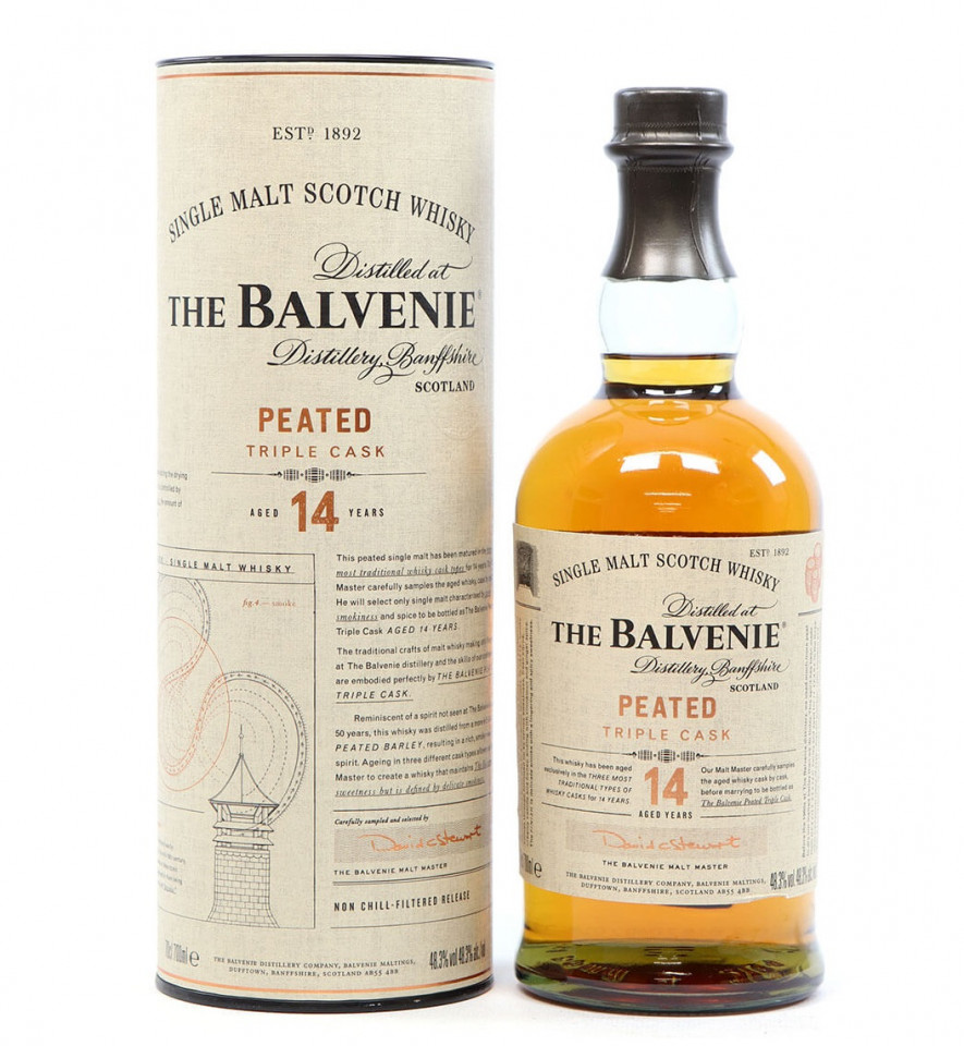 The Balvenie 14 YO Peated Triple Cask 0.7L
