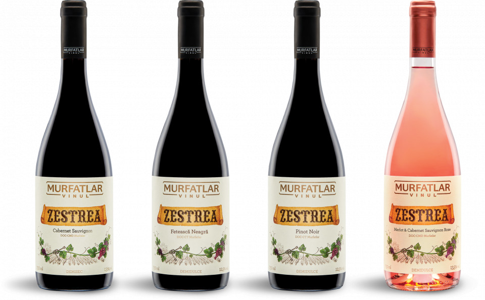 Murfatlar Zestrea Pinot Noir Rosu Demidulce 0.75L