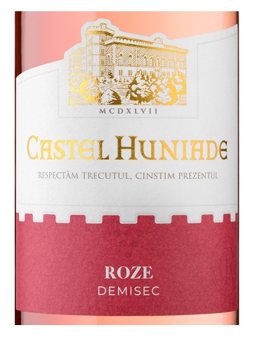 Recas Castel Huniade Roze Demisec 187ml