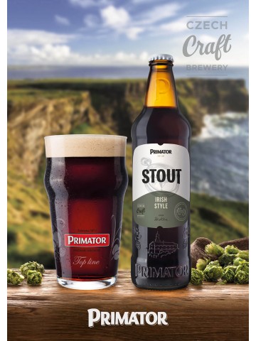 Primator Stout Bere Irish Style 0.5L