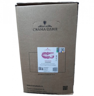 Crama Darie Bag in Box Rose Demidulce 10L