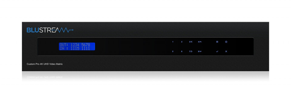 BLUSTREAM CUSTOMPRO-HUB Sasiu (hub) matrice video modulara 8x8