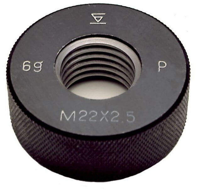 Calibru Inel filet TRECE 6G, A01712X1.25, Fervi