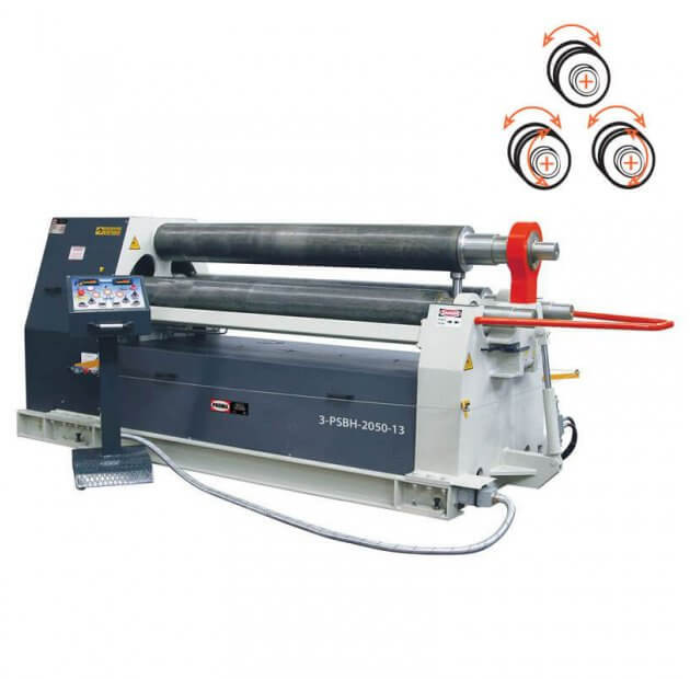 Masina de roluit tabla hidraulica cu 3 role 3-PSBH-2550-13