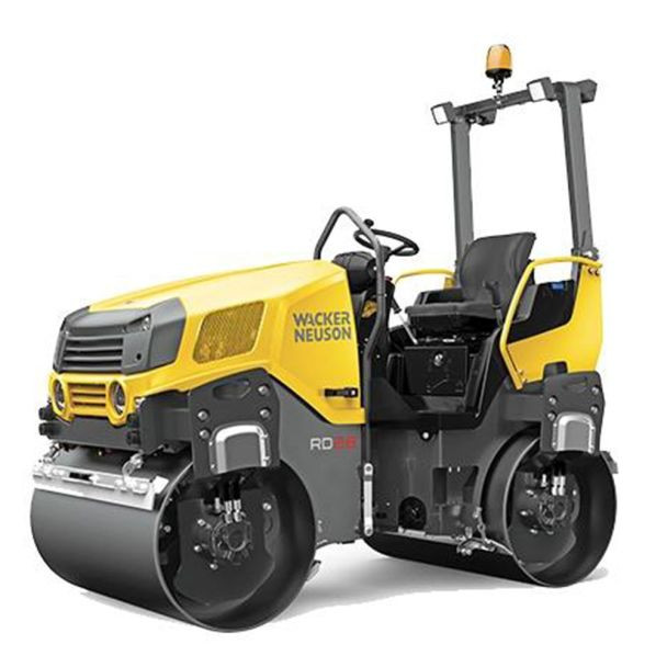 Cilindru vibro-compactor Wacker Neuson RD28 - 120 C DPF, 2595 kg ...