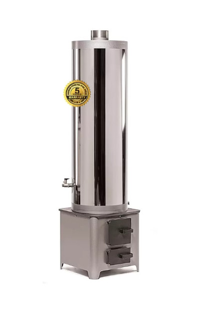 ANSAMBLU BOILER INOX 90 L CU USI TABLA + TERM. 120 C FM