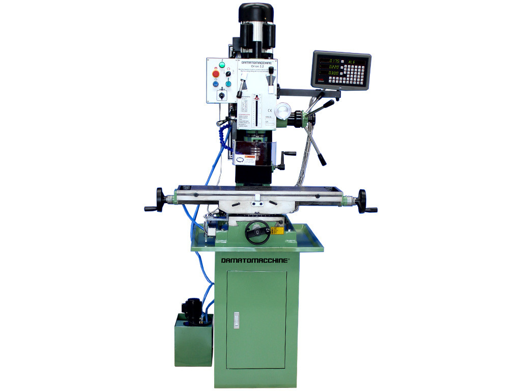 Masina de frezat metale Orion 3.2 Dro de Damatomacchine, de tip ...