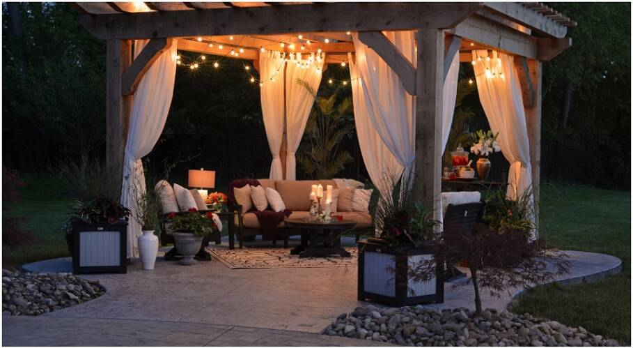 Corpuri de iluminat pentru gradina - sfaturi pentru o atmosfera cozy