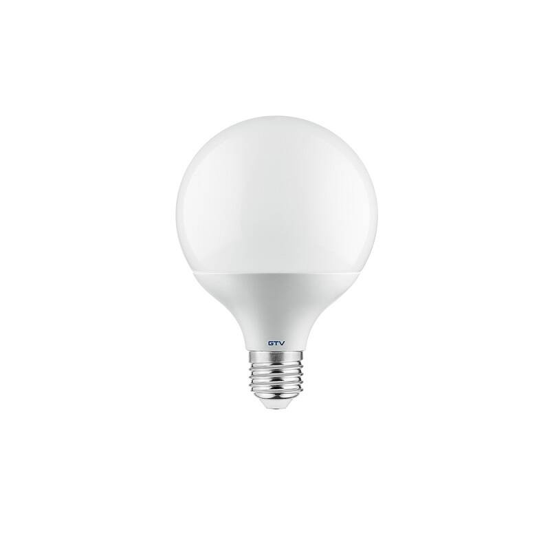 Bec LED glob E27 18W lumina neutra GTV