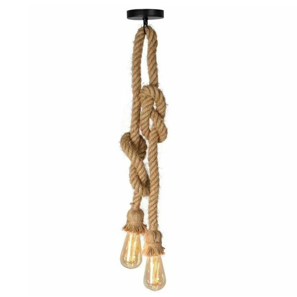 Lustra tip franghie, 2 x E27, max 60W, 100 cm, Bossram
