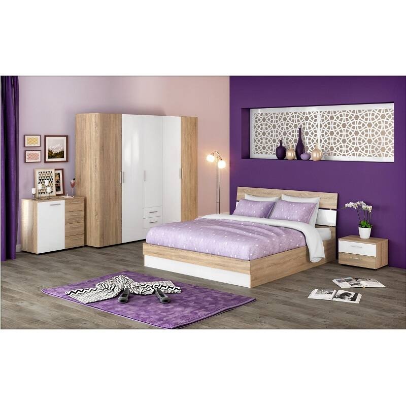 Pat dublu Modena stejar sonoma