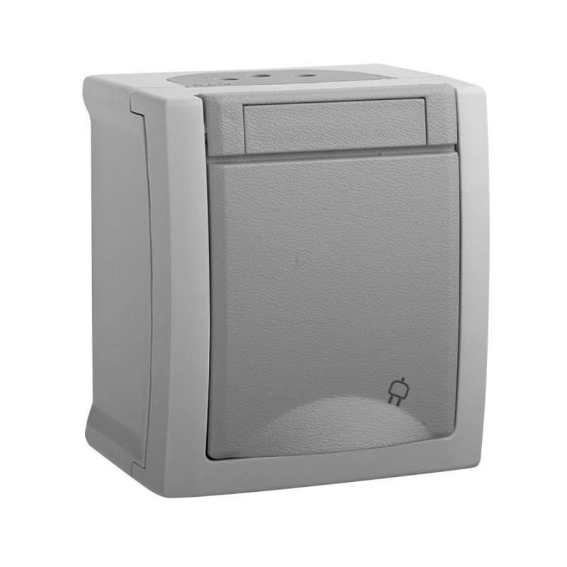 Priza Panasonic model Schuko cu protectie IP54 impotriva apei si a prafului