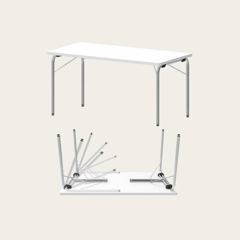 Picioare de masa rabatabila