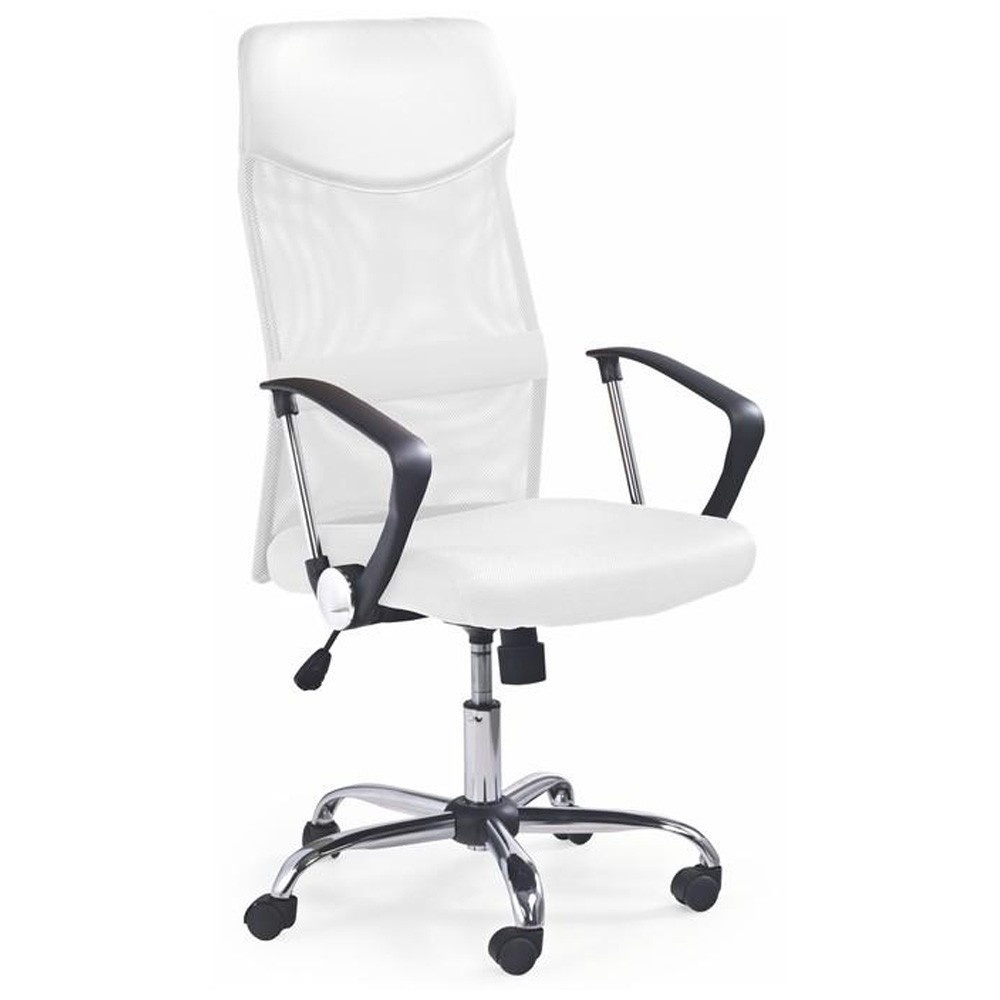 Scaun birou HM Vire, Mesh, Ergonomic, Tetiera cu piele ecologica ...