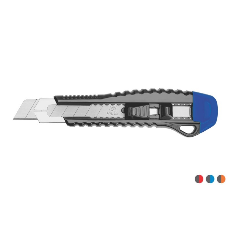 Cutter Kangaro Miles FN1802/Y, lama 18mm, plastic, profesional, blocare ...