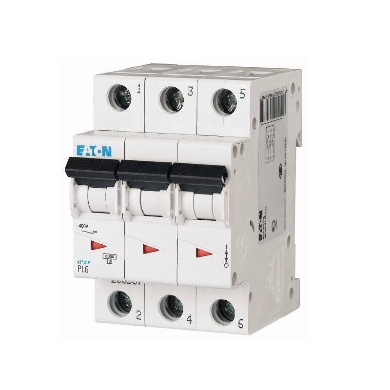 Intrerupator automat modular Eaton PL6 3P 40A