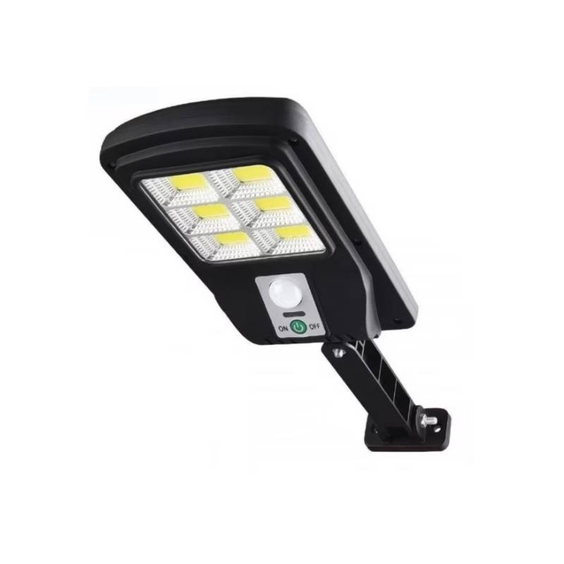 Lampa solara de exterior 48 LED COB cu senzori de lumina si miscare