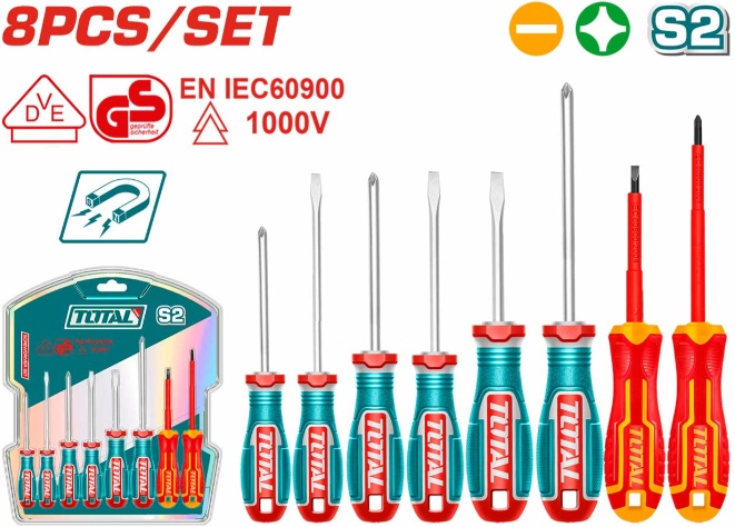 TOTAL - SET SURUBELNITE 8 PIESE