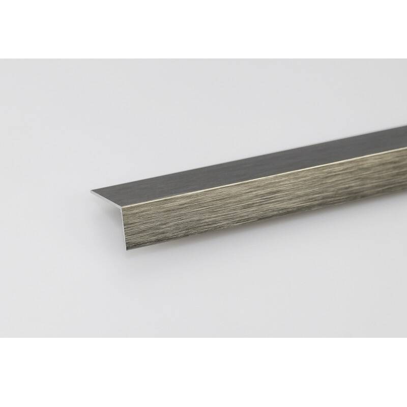 Cornier aluminiu 15x15mm 1m titan periat