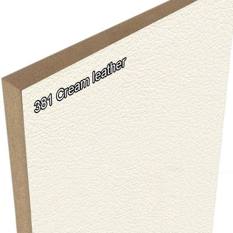 Panou MDF mat crem leather 381
