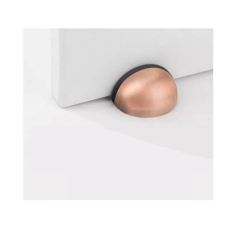 Opritor usa cu fixare podea cupru