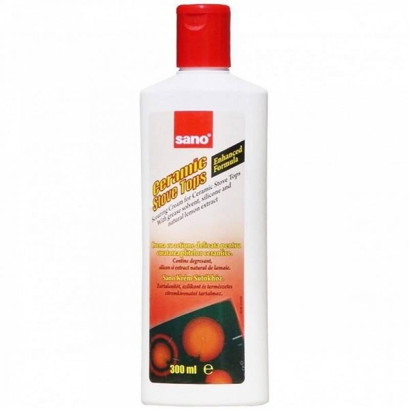 Crema curatare plite Sano Ceramic Tops Cleaner 300ml