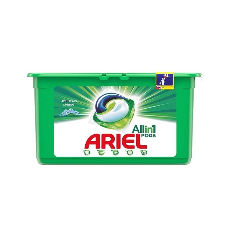 Detergent capsule Ariel All in One Pods Mountain Spring 13 capsule