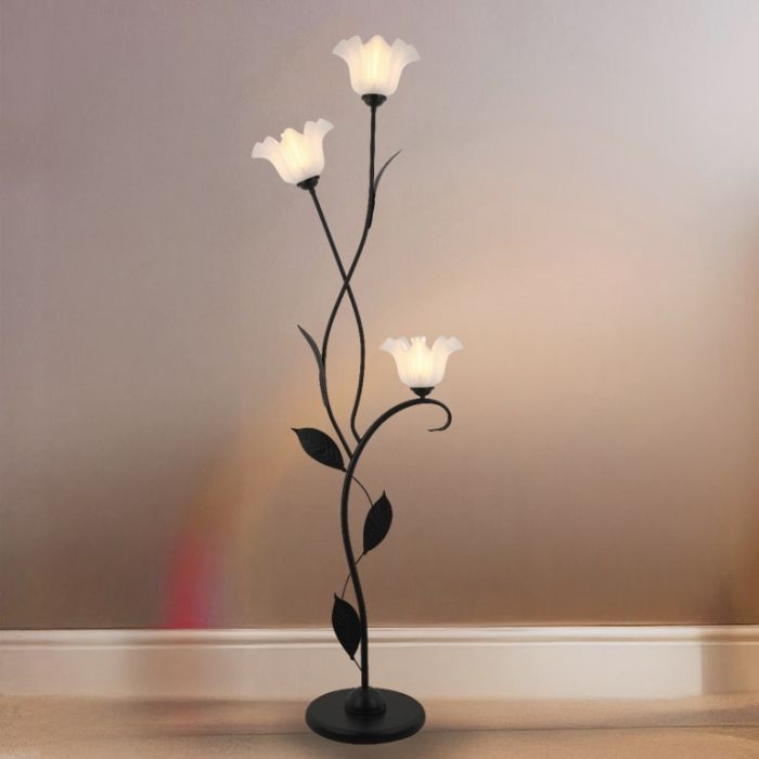 Lampadar de podea, 3 x E27, 153 x 28 x 27 cm