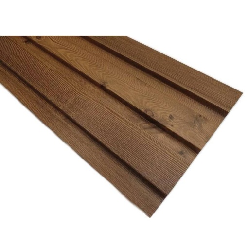 Panou riflaj decorativ din PVC nuanta Nuc 270x20x14 cm