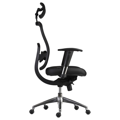 Scaun ergonomic mesh cu tetiera Oklahoma negru