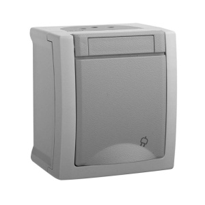 Priza Panasonic model Schuko cu protectie IP54 impotriva apei si a prafului