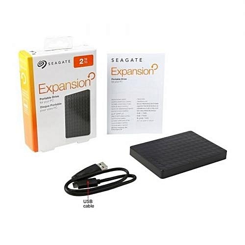 HDD External 2TB SEAGATE Expansion Portable STEA2000400, USB 3.0, 2.5 ...