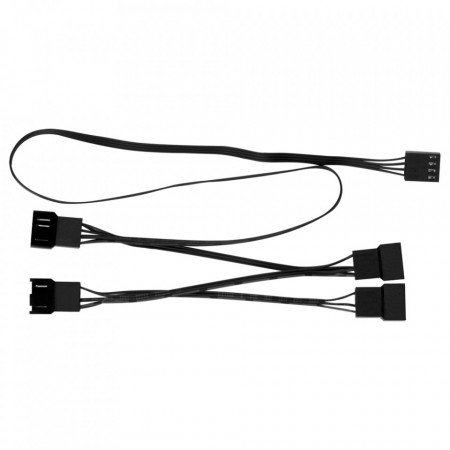 Arctic 4-Pin PWM Fan Splitter Cable, PST Splitter Cable for Four Fans ...