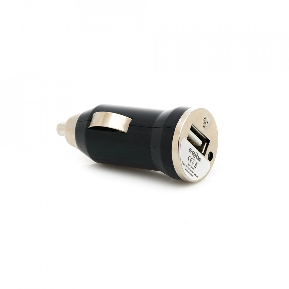 Incarcator auto USB 5V/1A CML 202 - negru