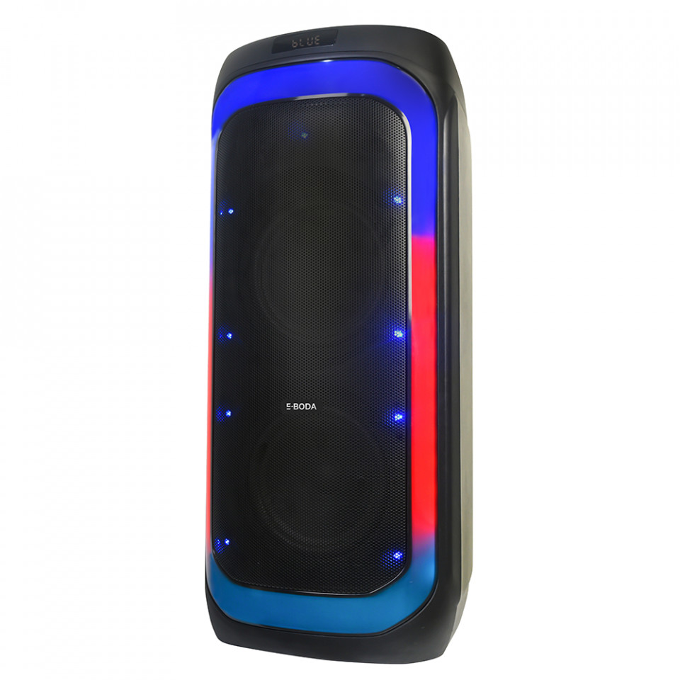 Boxa Karaoke E-Boda Party 400 Pro, Bluetooth 5.0, Autonomie 8 ore ...