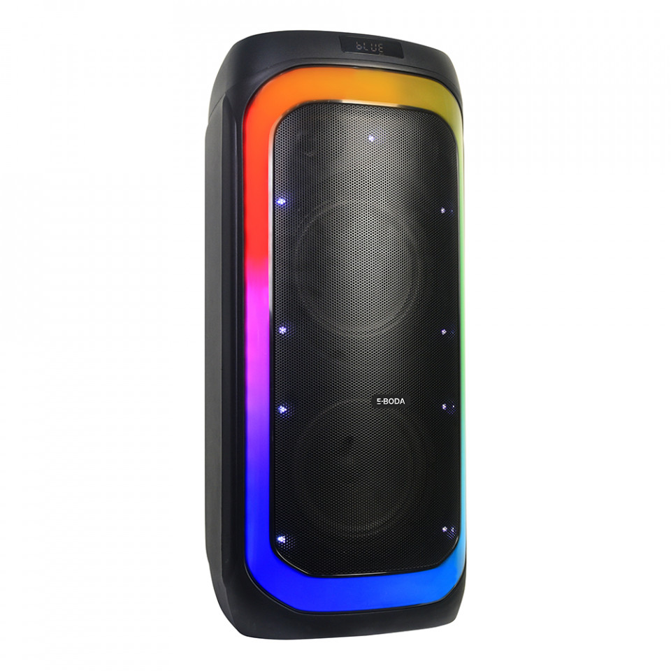 Boxa Karaoke E-Boda Party 400 Pro, Bluetooth 5.0, Autonomie 8 ore ...