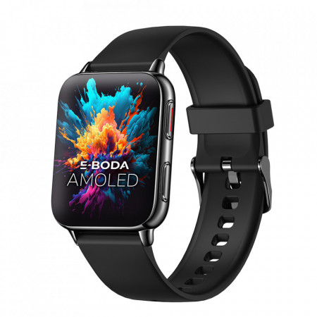 Smartwatch AMOLED E-Boda SQ - Vega Pro, Procesor Realtek, Standard IP67 ...
