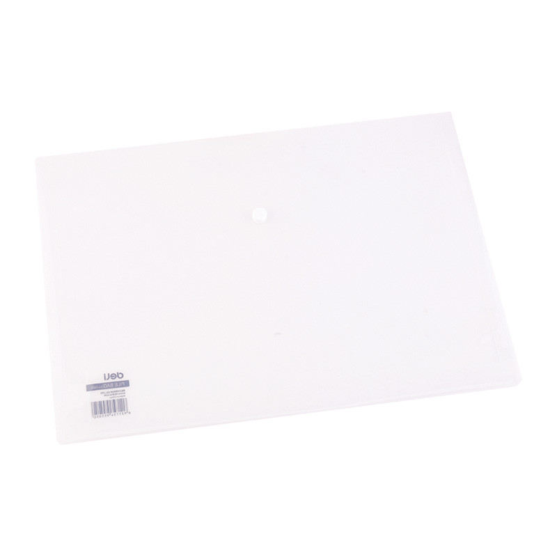 MAPA PLASTIC CU BUTON A4 CULORI TRANSLUCIDE DELI