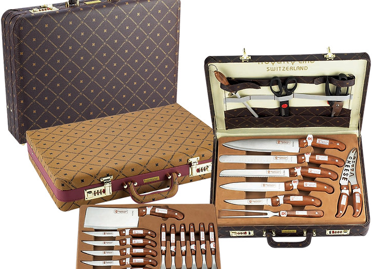 Set cutite inox 25 piese Royalty Line RL-K25LB - Cod: RL-K25LB