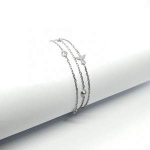 Bratara Three Threads Angel