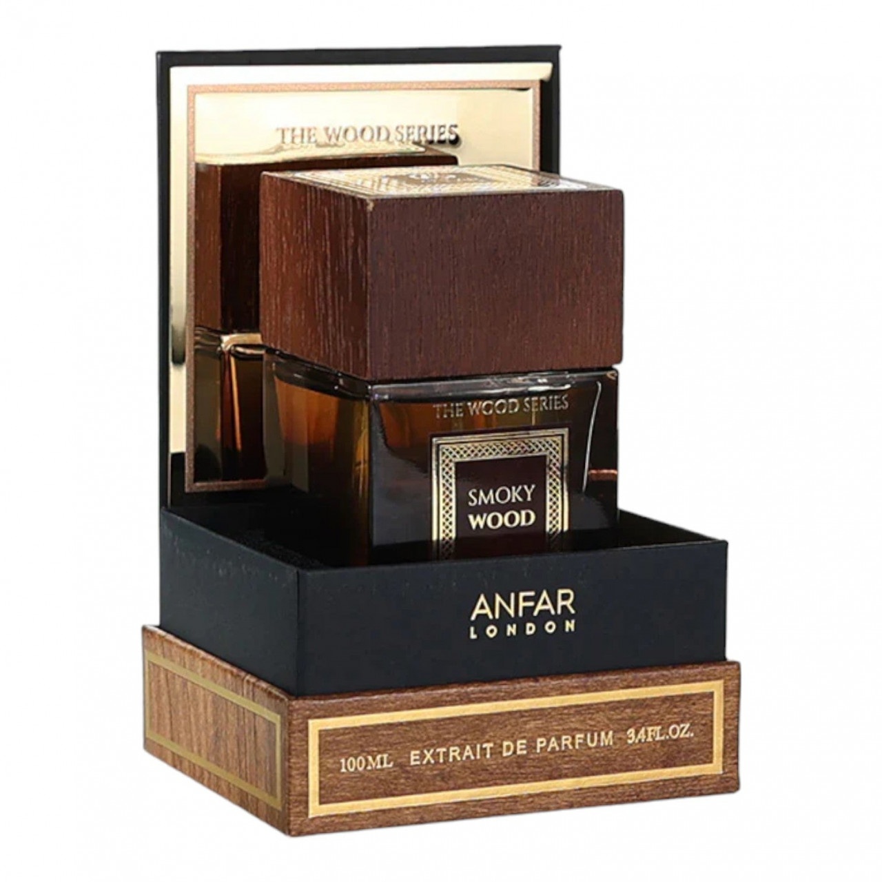 SMOKY WOOD by ANFAR LONDON, perfume extract, men, 100ML