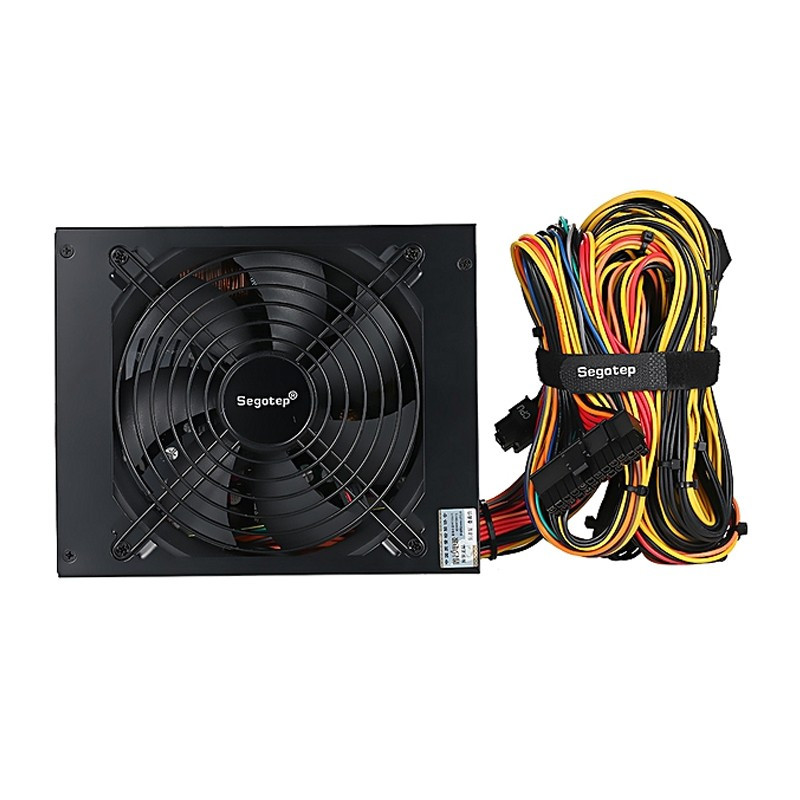 Sursa Segotep GP1100G 1000W, 7x SATA, 7x Molex, 12x 6+2 pin, Eficienta ...