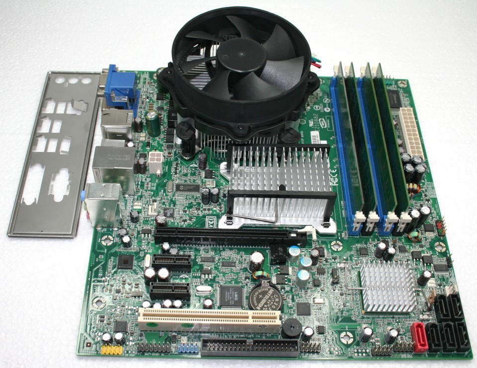 Kit Intel Core 2 Quad Q9400 + Intel DQ35JOE + 4GB DDR2 + cooler