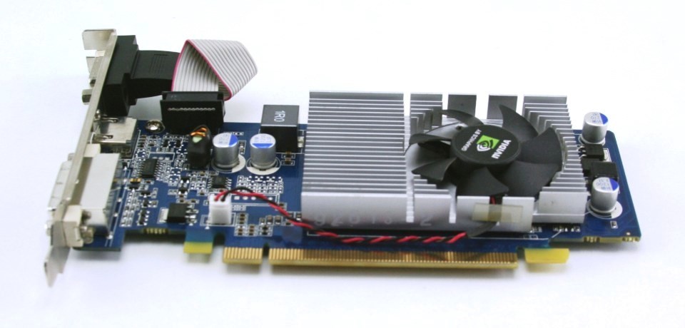 Placa video NVIDIA GeForce G210 512MB DDR2 PCIe DVI VGA HDMI