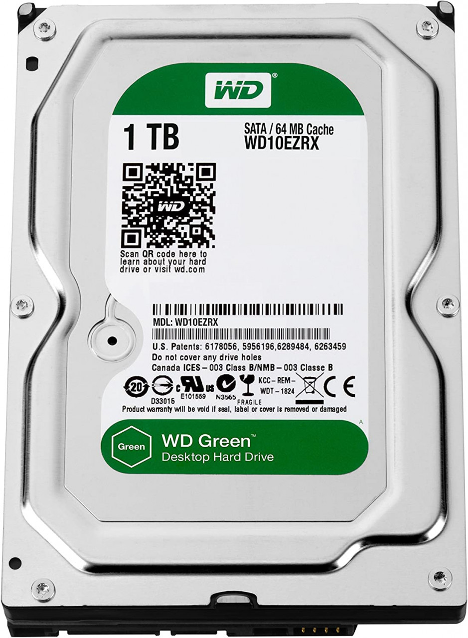 Hard disk 3.5 Western Digital 1TB WD10EZRX SATA3, 64MB Cache