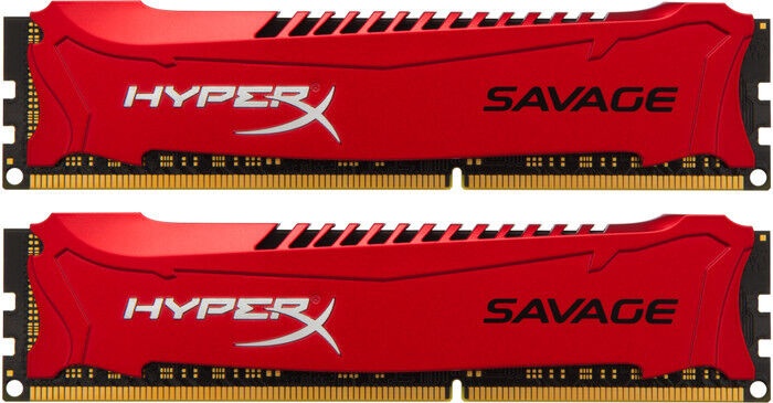 Memorie HyperX Savage Red 16GB, DDR3, 1866MHz, CL9, 1.5V, kit 2x8GB