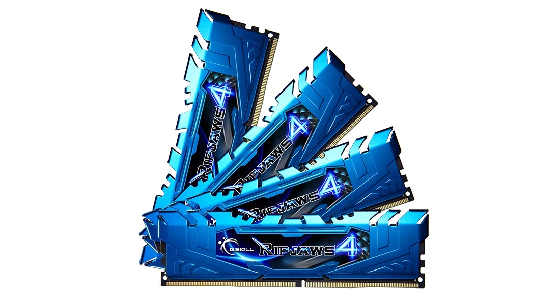 Memorie RAM G.Skill Ripjaws, F4-2133C15Q-32GRB, DDR4, 32 GB(4x8GB ...