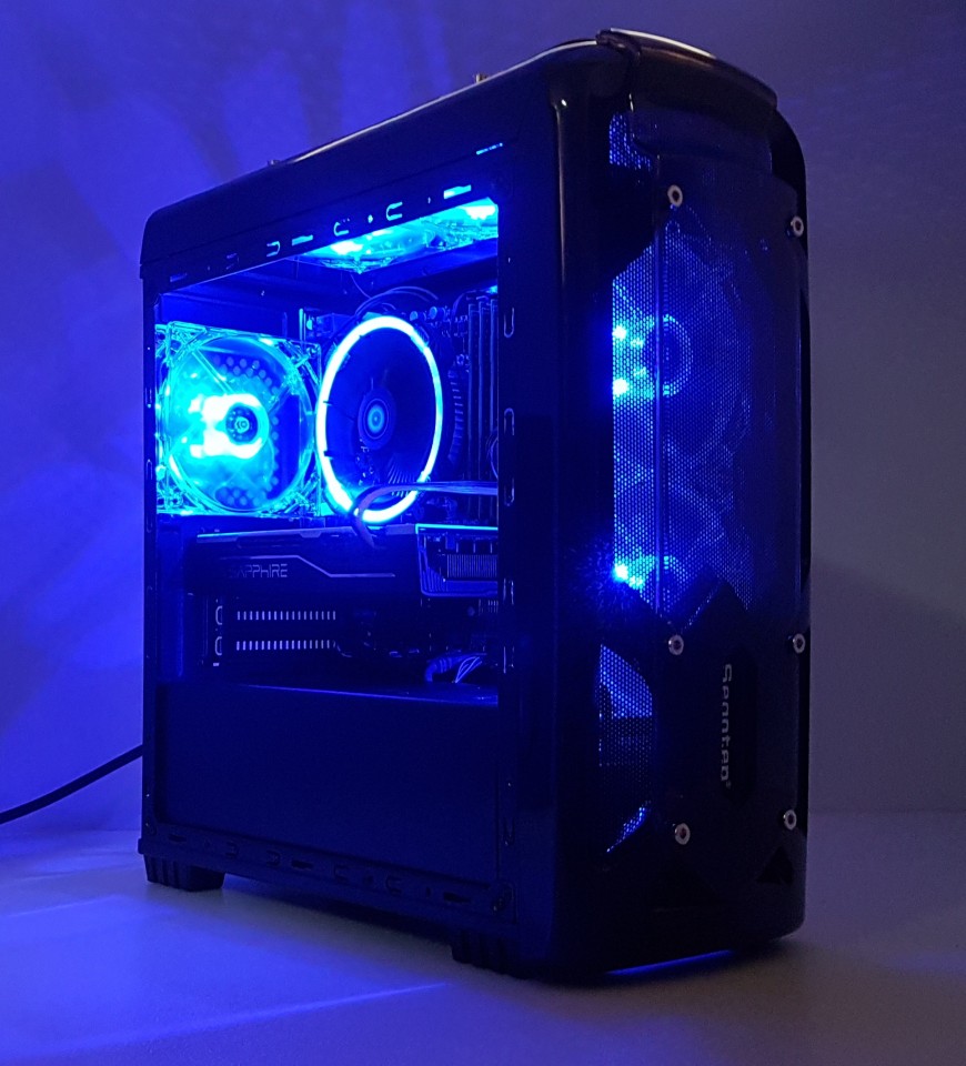 Calculator Gaming Intel Core i5 3470 3.6GHz, 8GB DDR3, SSD 240GB+500GB ...