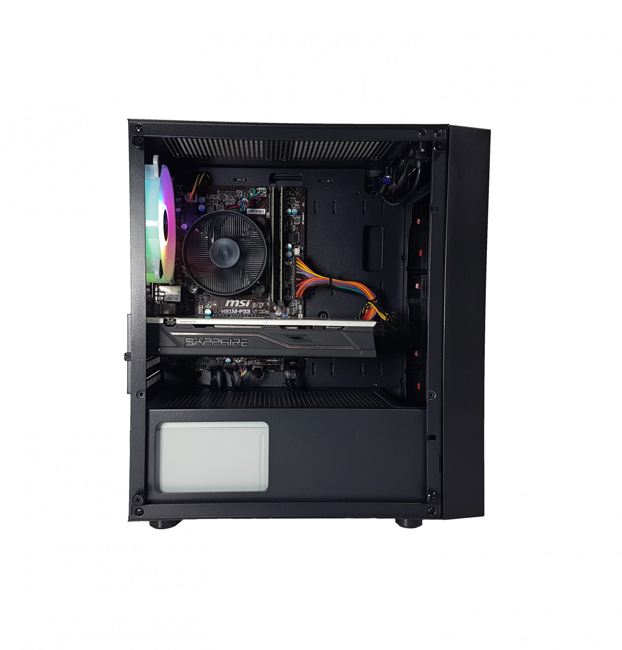 Calculator gaming Intel i5 4590, 16GB DDR3, SSD 256GB + HDD 1TB, video ...