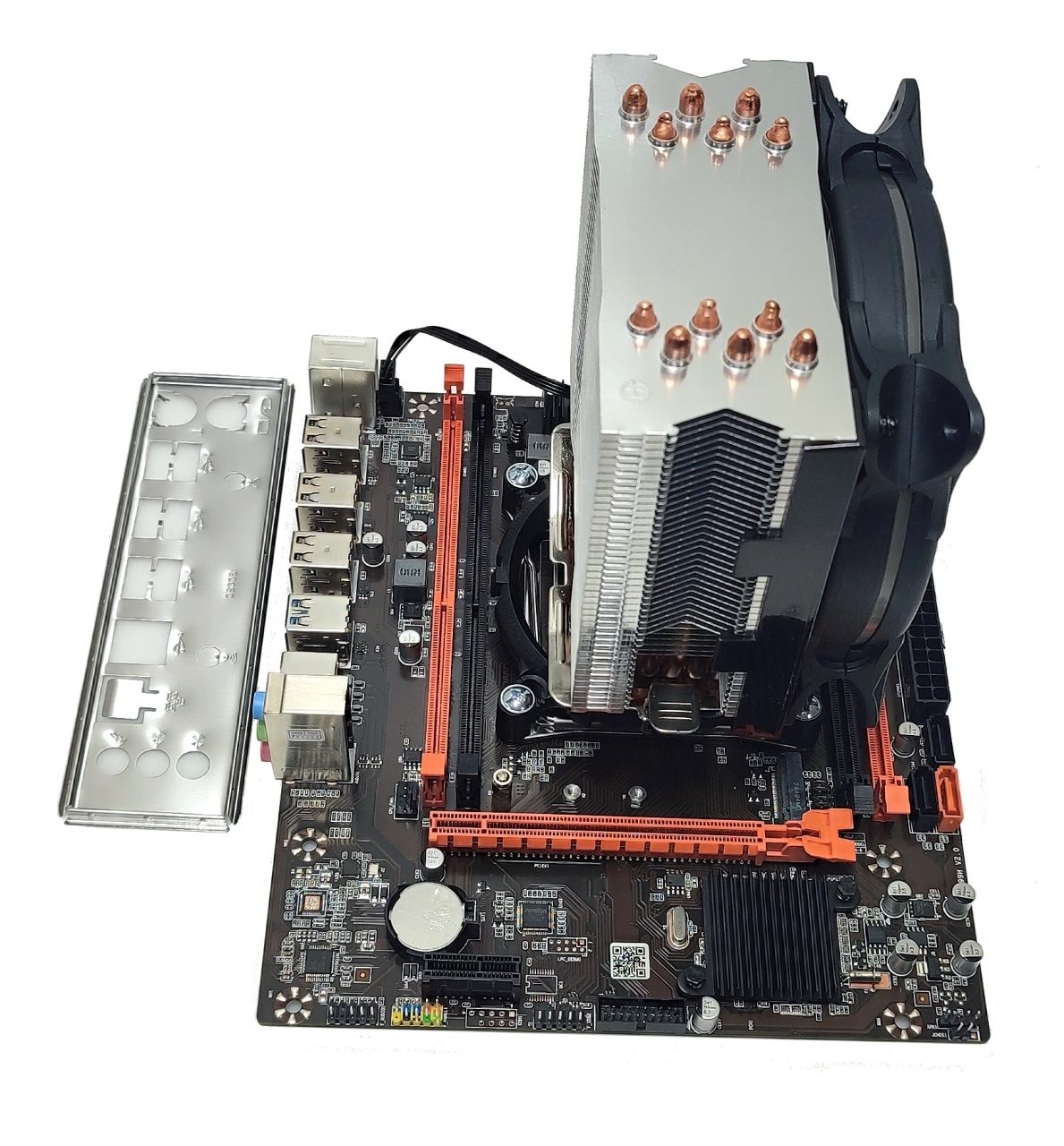 Kit X99 socket 2011 V3, procesor Xeon E5-2698 v3 (peste i7 9700), DDR4